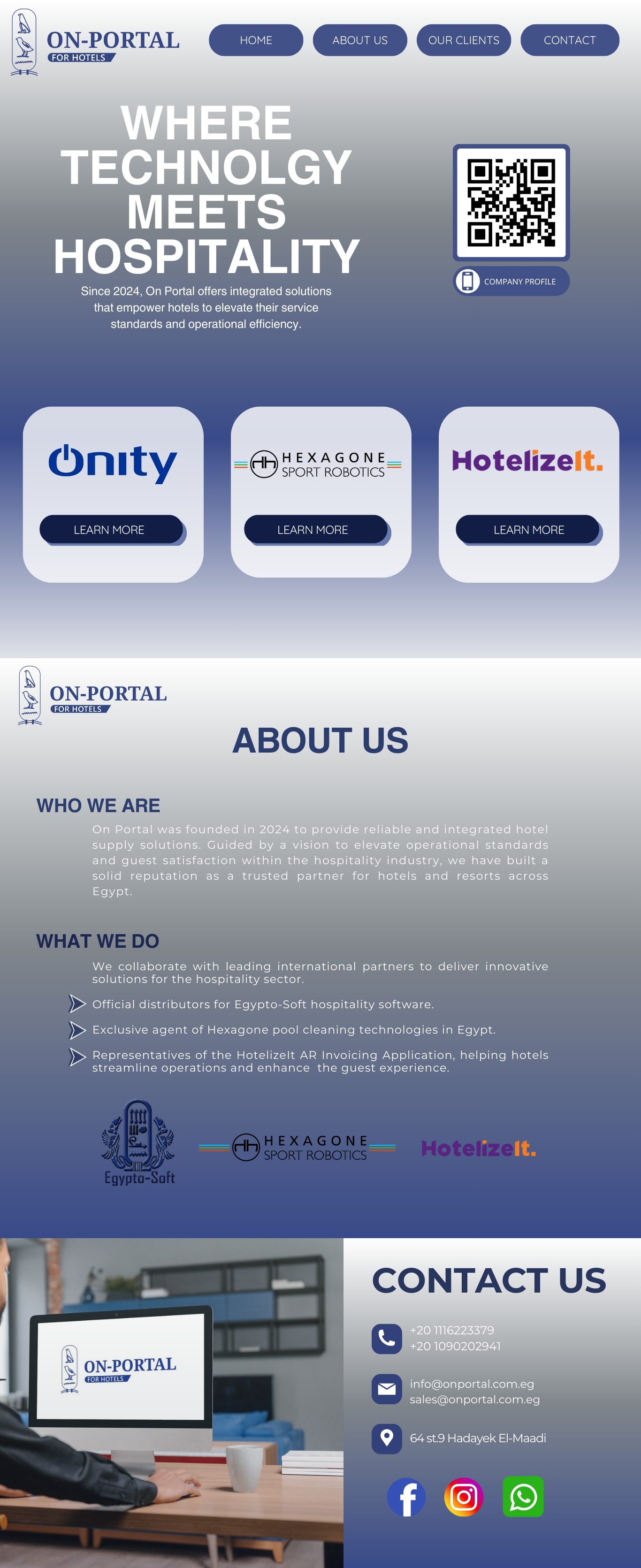 On Portal for Hotels